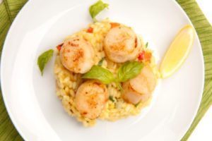 Spring Citrus Scallops | The Leaf