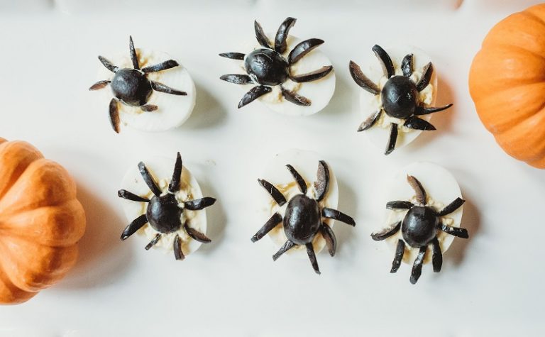 Spider Deviled Eggs | The Leaf