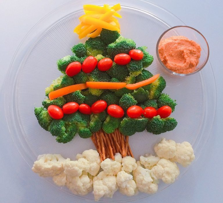 Christmas Tree Veggie Tray | The Leaf