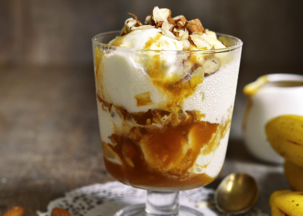 Caramel Toffee Crunch Nice Cream | The Leaf