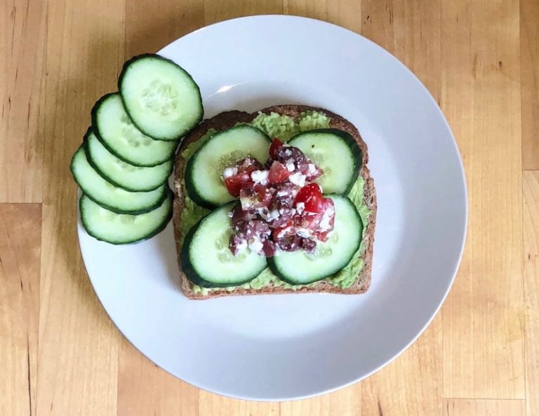 Mediterranean Avocado Toast | The Leaf