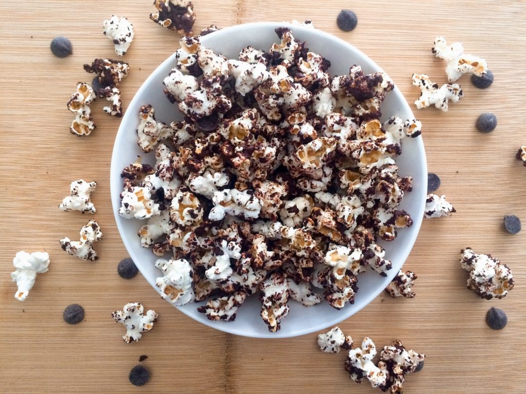 Chocolate Popcorn Recipe | The Leaf