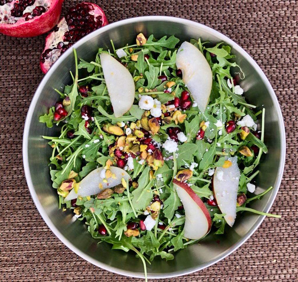Pomegranate Salad with Arugula | The Leaf