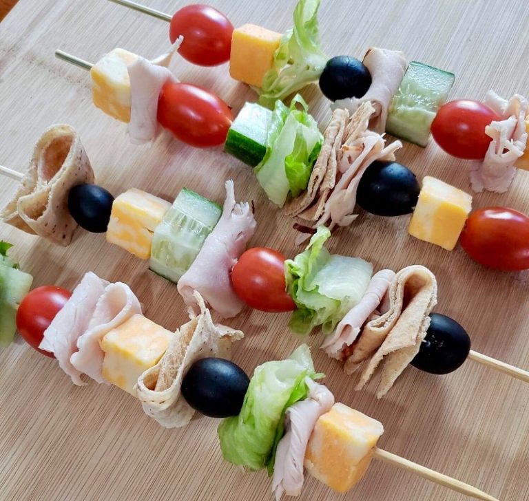 Deli Meat and Cheese Kabobs | The Leaf