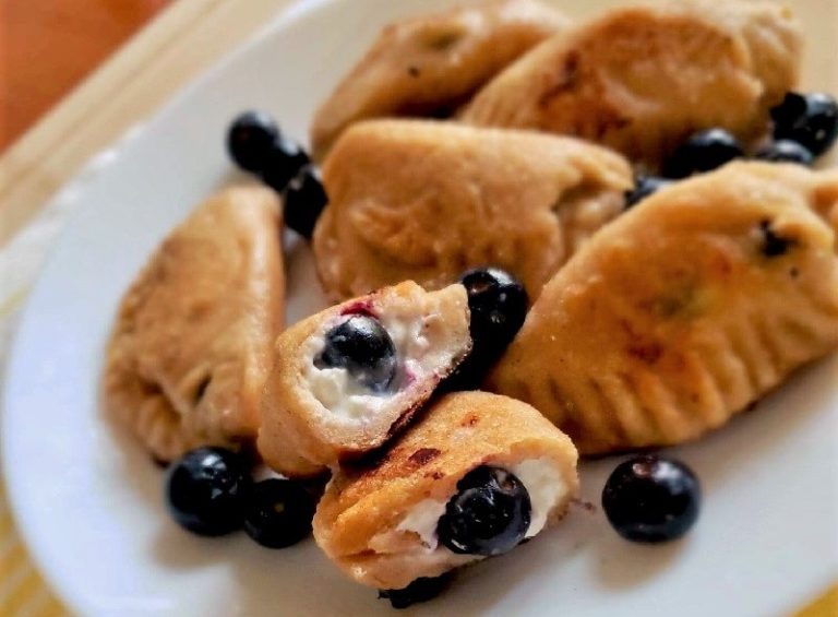 Blueberry Cream Pierogies | The Leaf