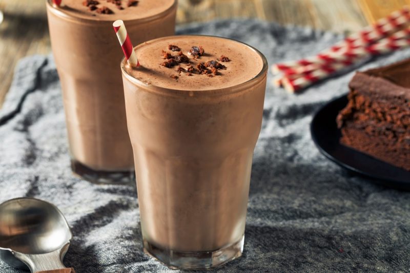 Chocolate Brownie Milkshake Recipe | The Leaf