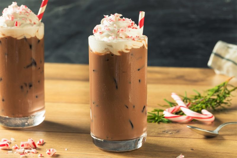 Skinny Peppermint Mocha Cold Brew | The Leaf Nutrisystem