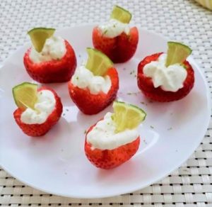 Key Lime Pie Stuffed Strawberries Recipe | The Leaf