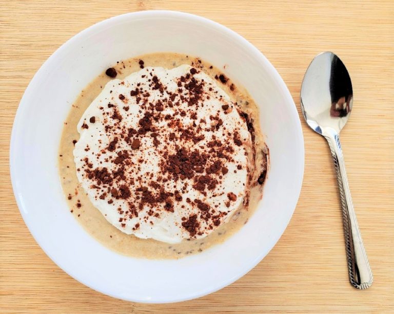 Maple Blended Overnight Oats | The Leaf