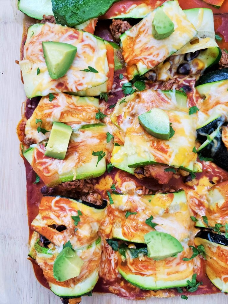 Zucchini Enchiladas Recipe | The Leaf