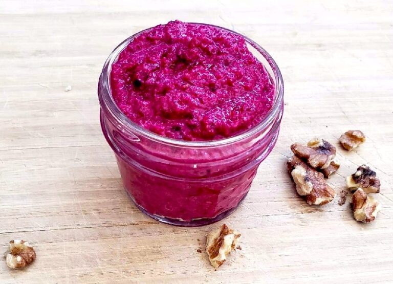 Roasted Beet and Basil Pesto Recipe | The Leaf