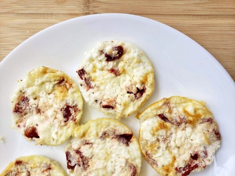 Egg White Roasted Red Pepper Bites | The Leaf